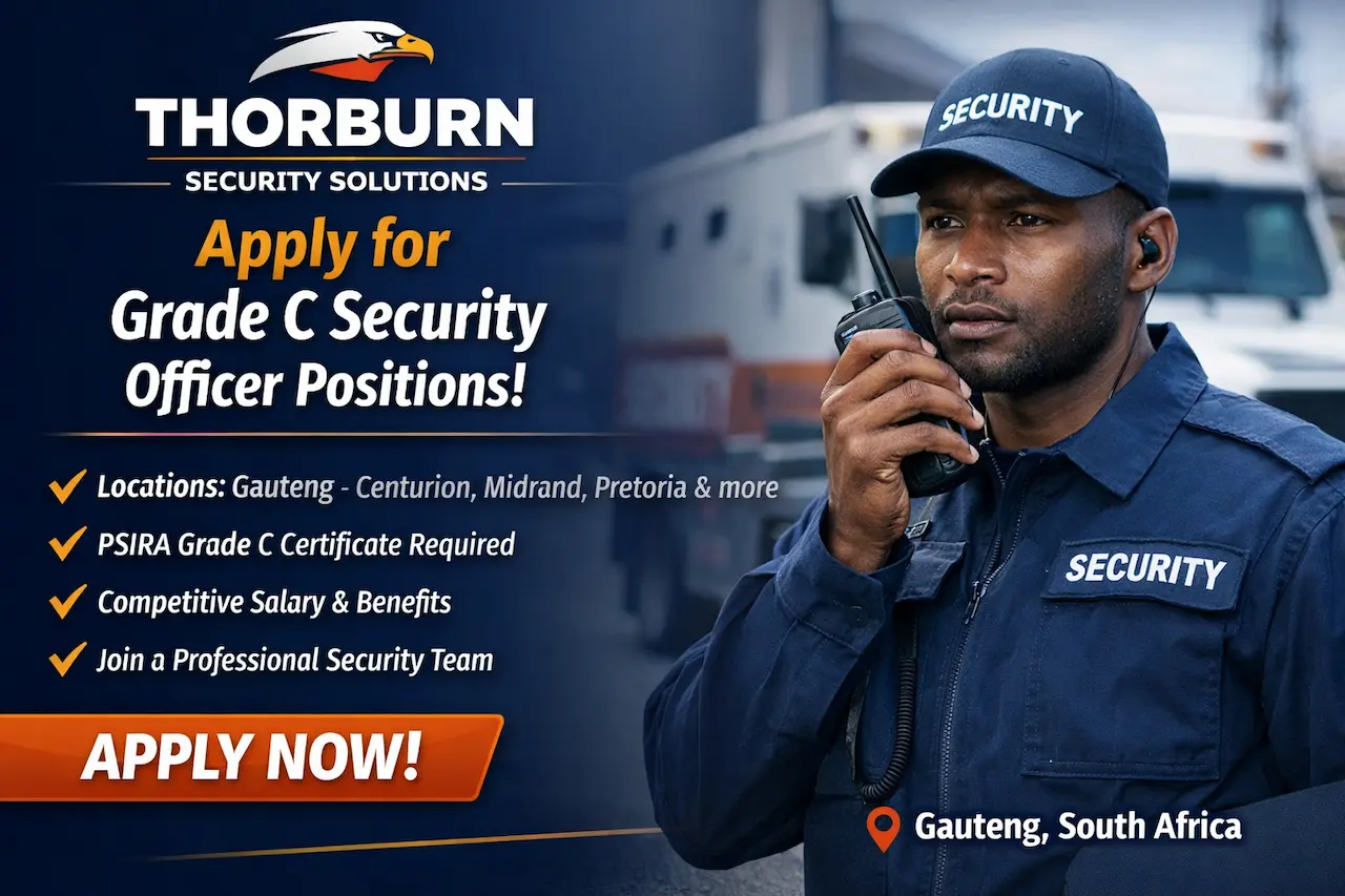 How To Apply For Thorburn Security Solutions Grade C Security Officer Roles