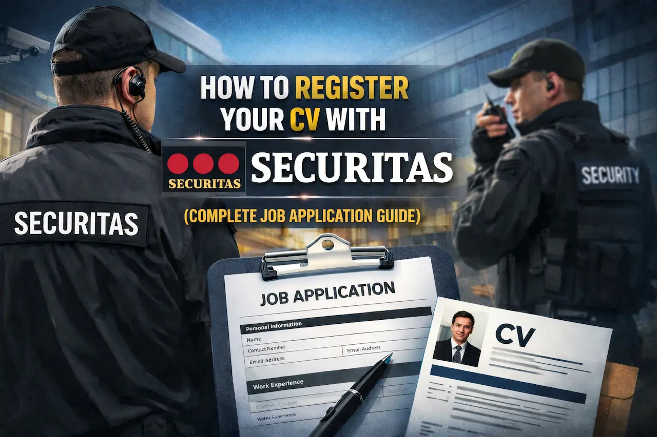 How To Register Your CV With Securitas (Complete Job Application Guide)