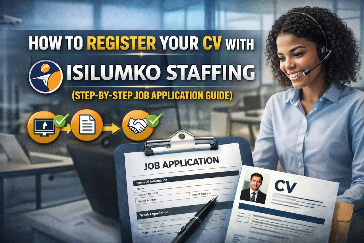 How To Register Your CV With Isilumko Staffing (Step-by-Step Job ...