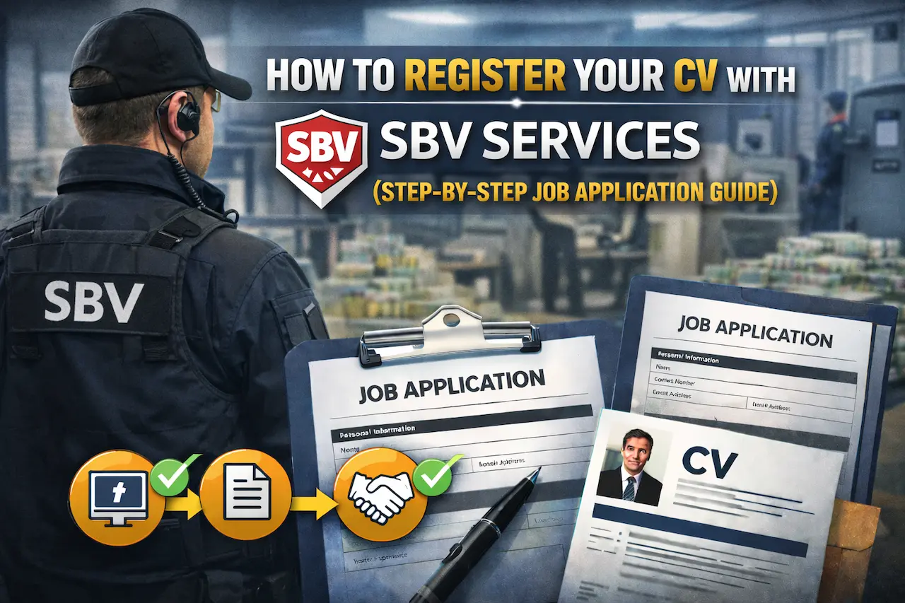 How To Register Your CV With SBV Services (Step-by-Step Job Application ...