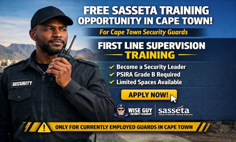 FREE SASSETA Training Opportunity: How Security Guards Can Become ...